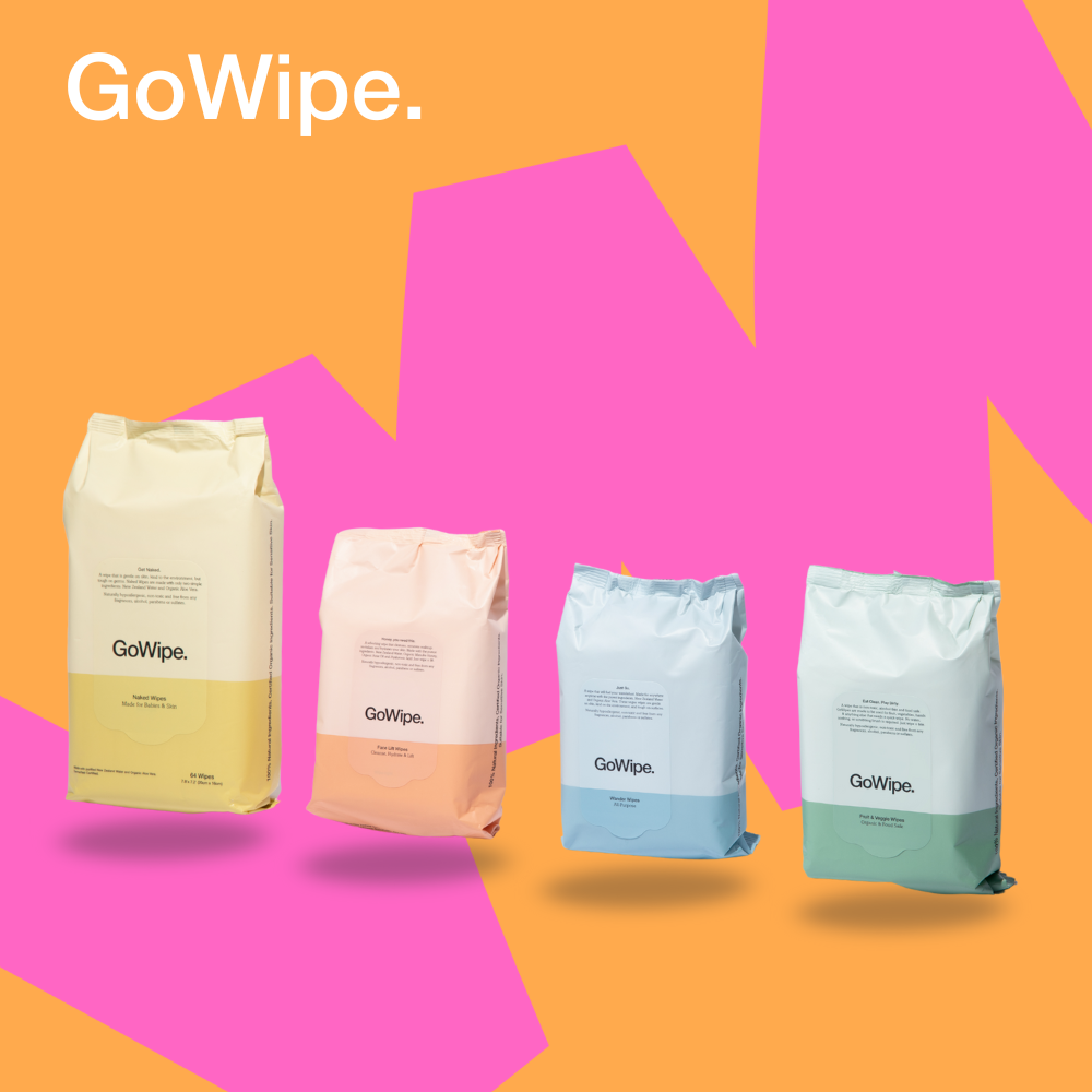 GoWipe – Clean Skin. Cleaner Planet. Wipes That Actually Don’t Suck.